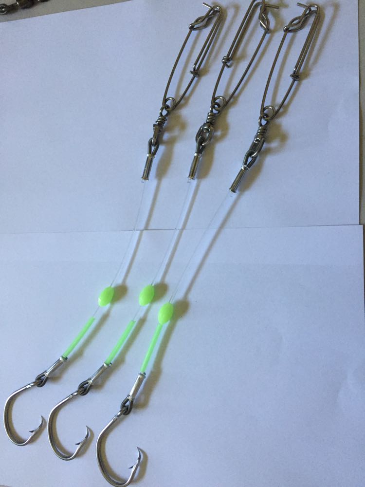 DEEP DROP RIG 3X14/0 DROPPERS WITH SHARKCLIP